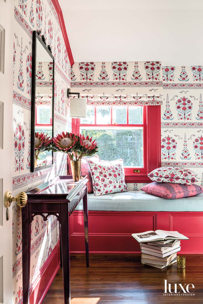 Home Couture Kalamkari Border wallpaper, roman shade, and Kalamkari ...